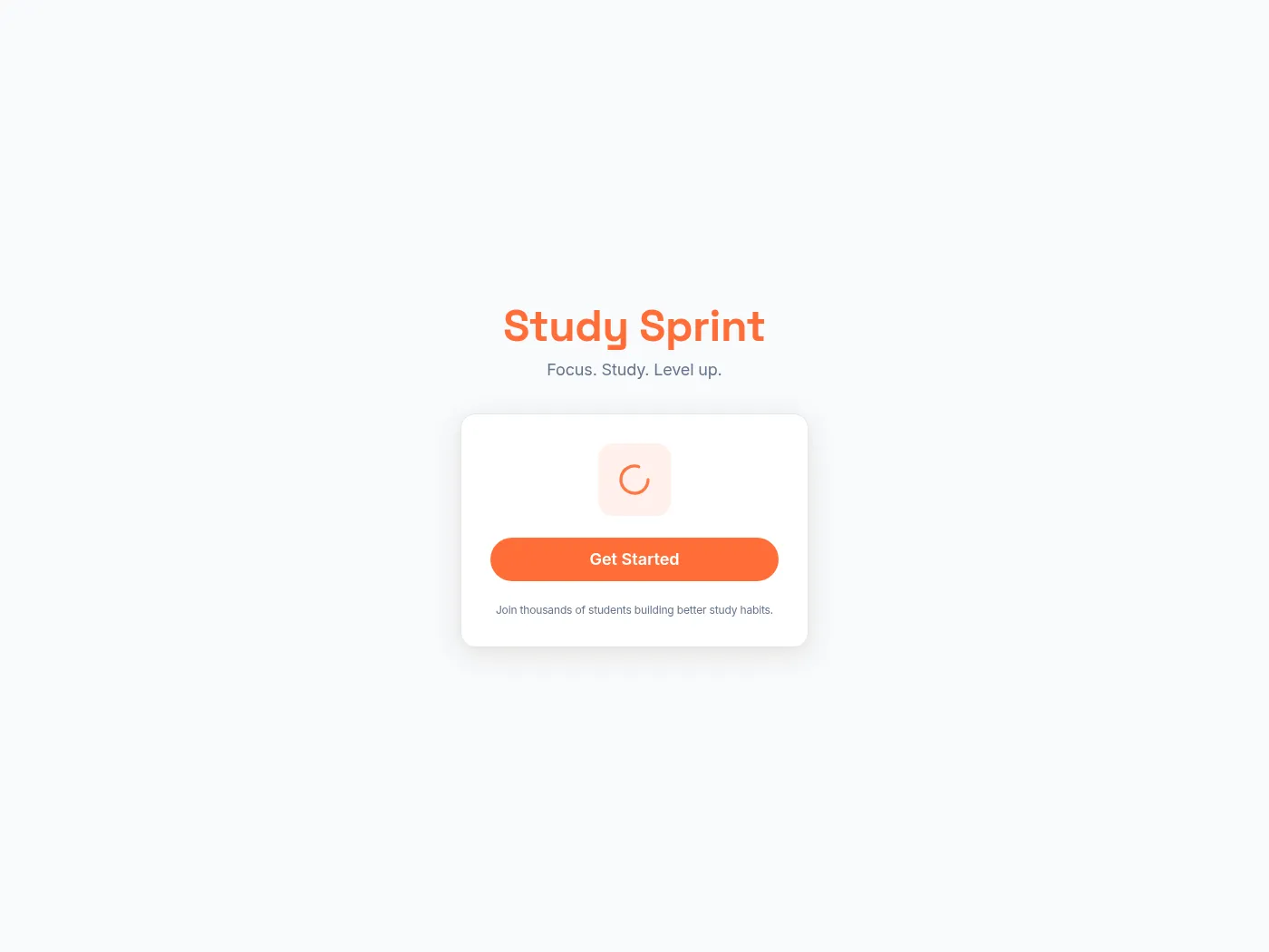 Study Sprint
