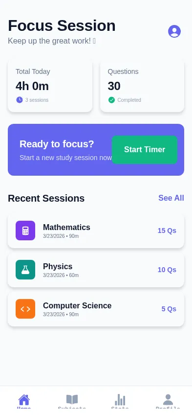 Study Tracker Pro