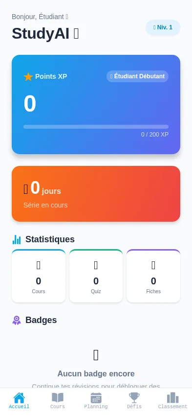 StudyAI Gamified Learning Hub