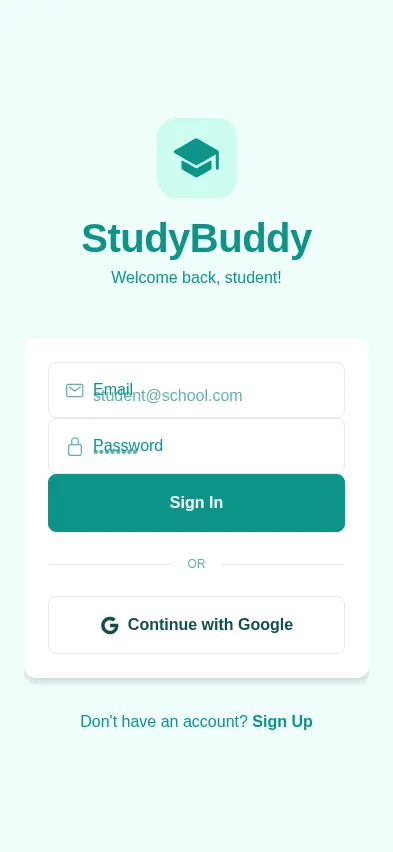 StudyBuddy Kids App