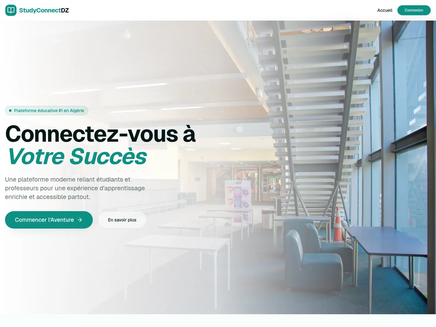 StudyConnectDZ Revamp