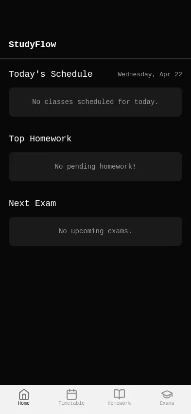 StudyFlow School Organizer