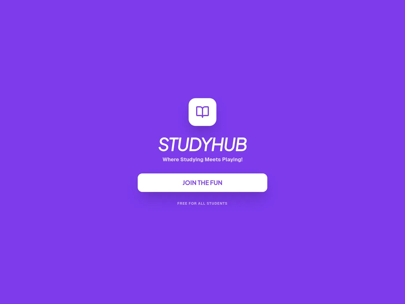 StudyGame Hub