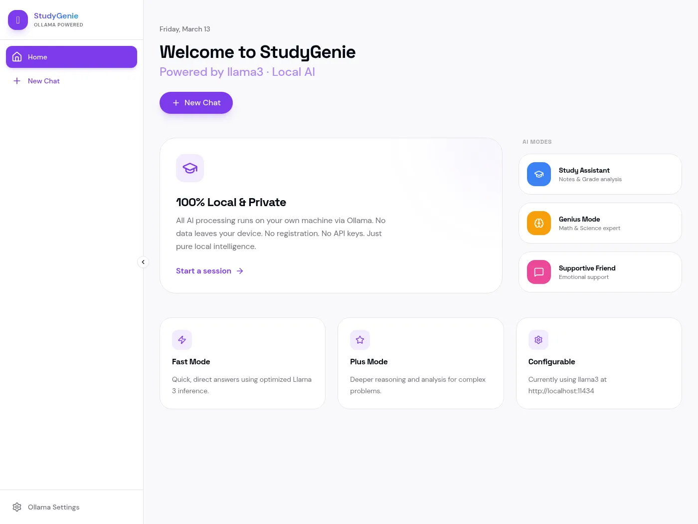 StudyGenie AI Assistant