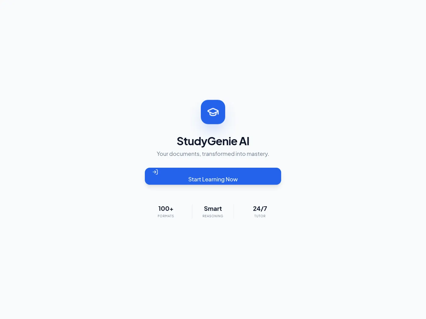 StudyGenie AI