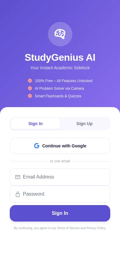 StudyGenius AI