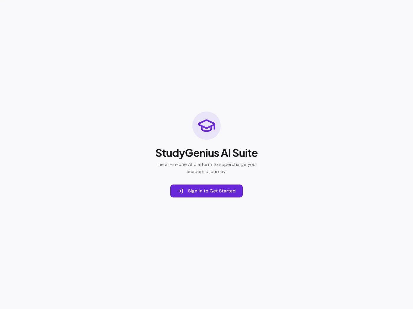 StudyGenius AI Suite