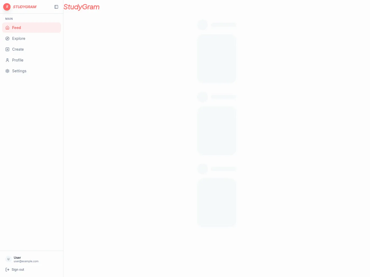 StudyGram Carousel Network