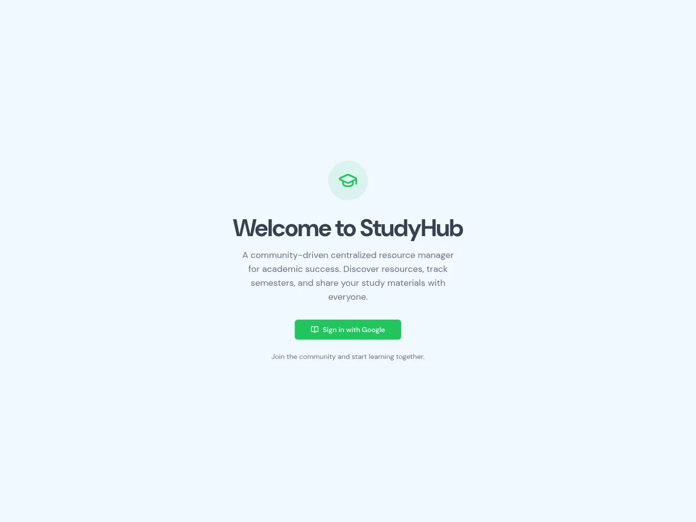 StudyHub: Centralized Resource Manager fo (Remix)