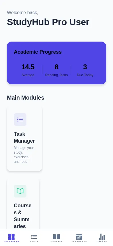 StudyHub Pro