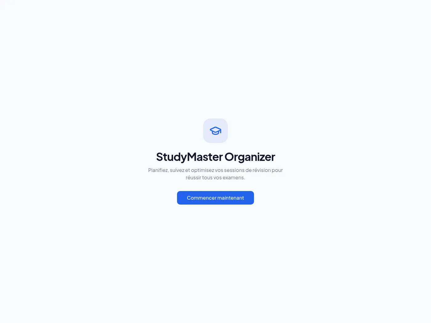 StudyMaster Organizer
