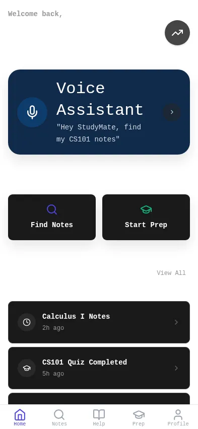 StudyMate AI App