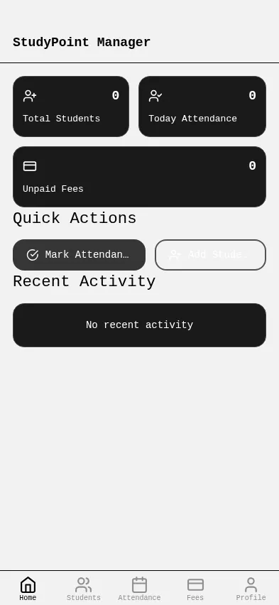 StudyPoint Manager