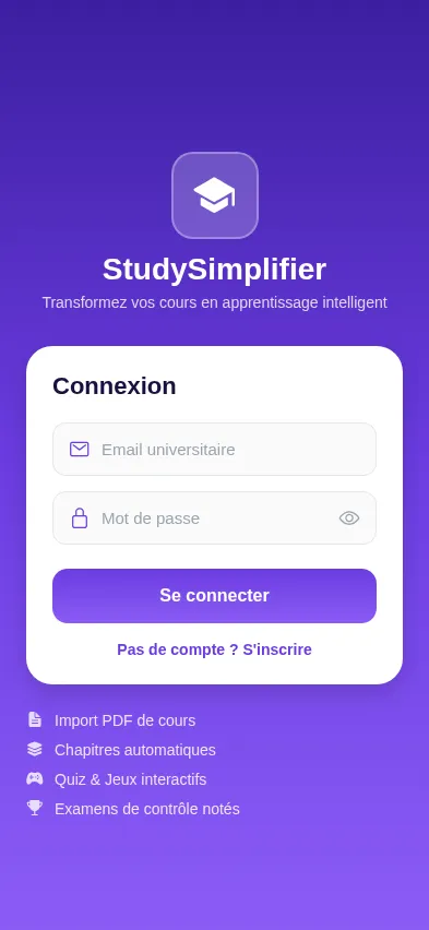 StudySimplifier App