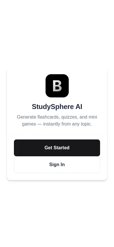 StudySphere AI
