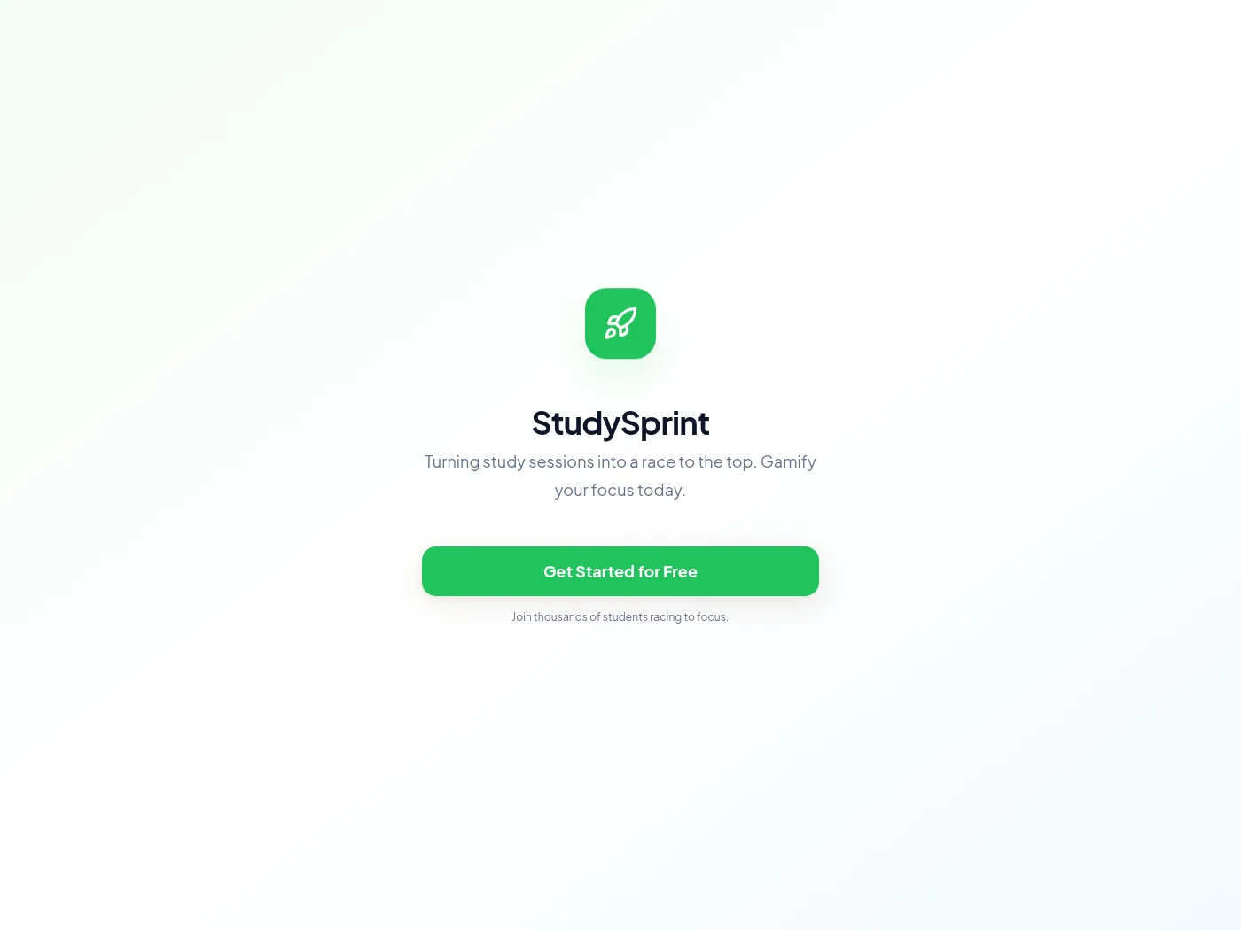 StudySprint Challenge
