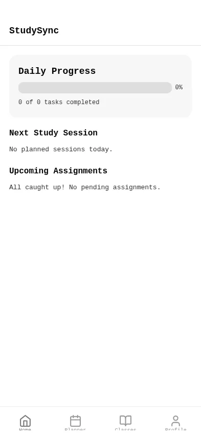 StudySync Mobile