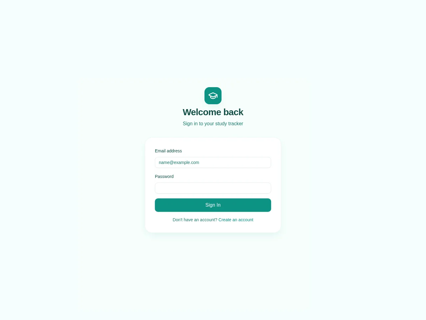StudyTrack SaaS
