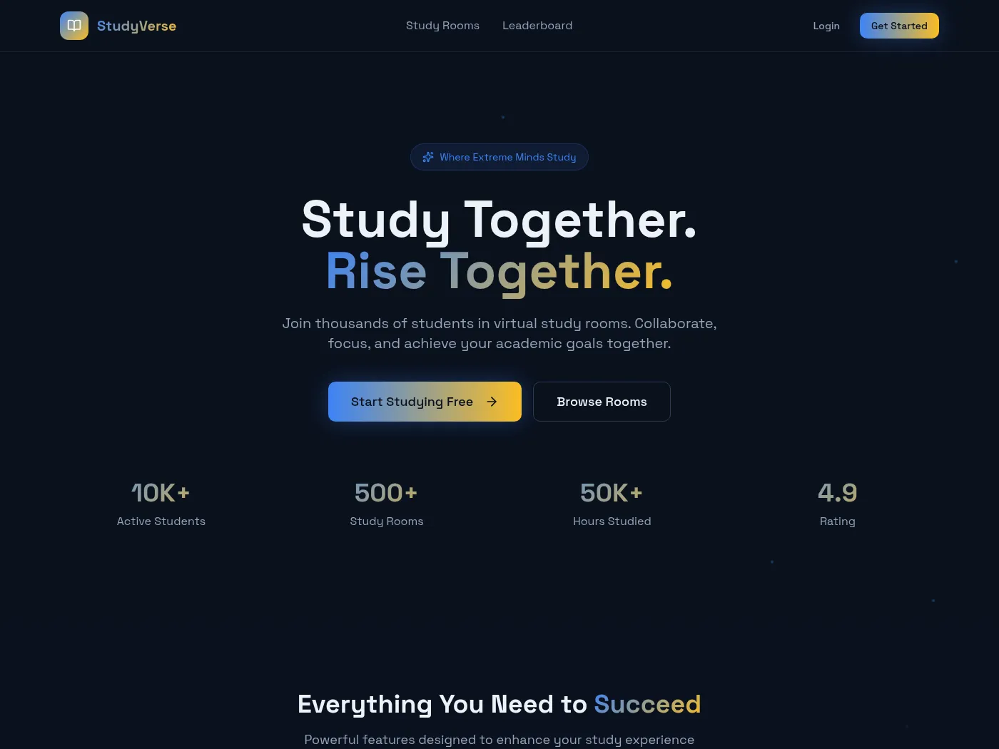 StudyVerse Platform