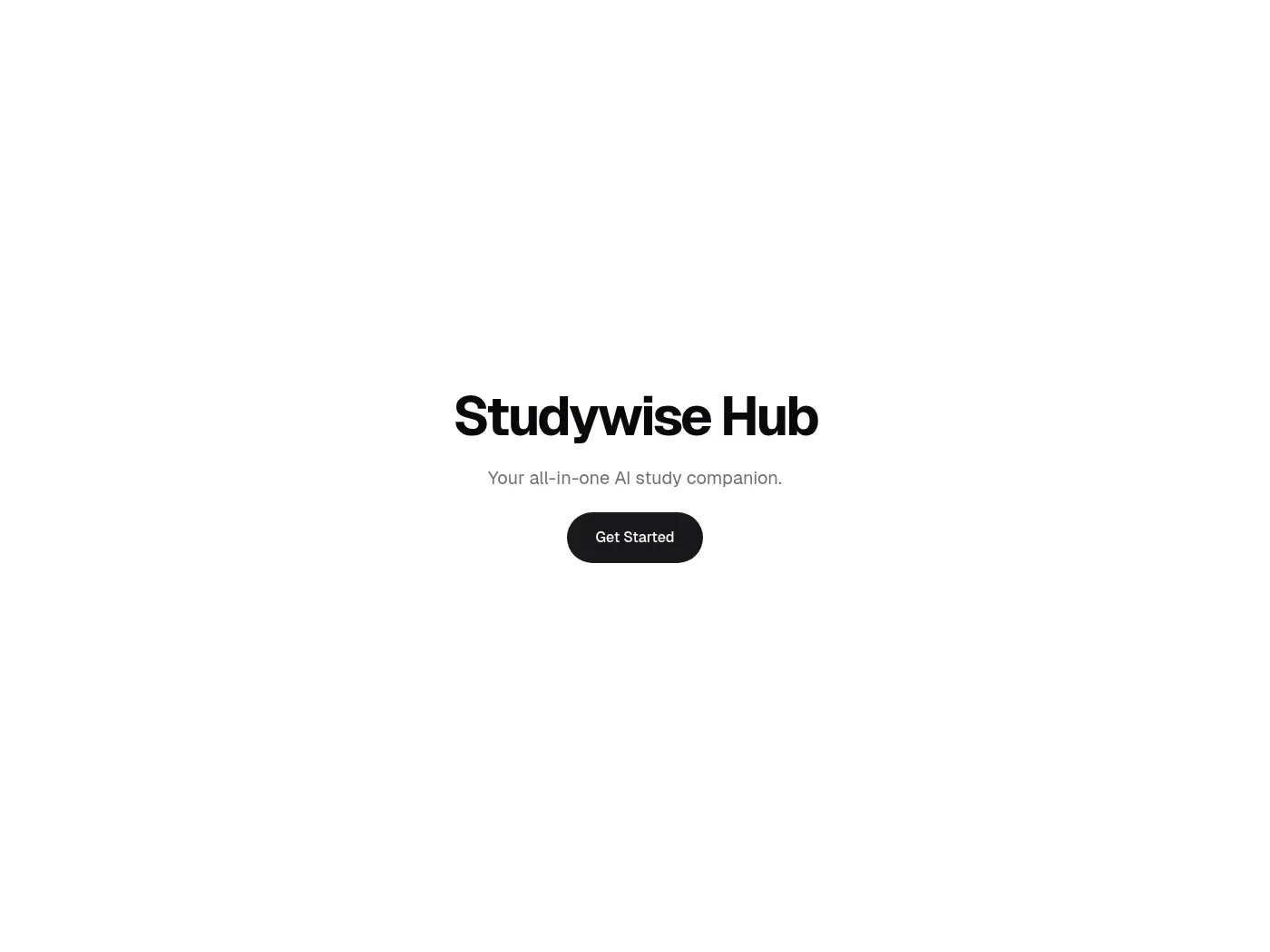 Studywise Hub