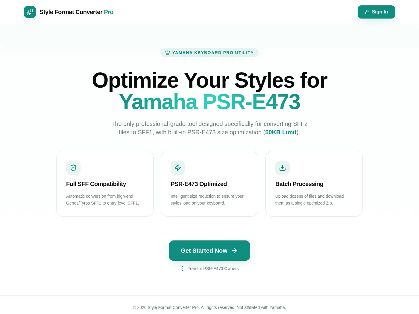 Style Format Converter Pro