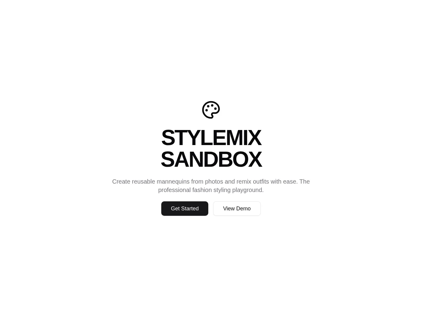 StyleMix Sandbox