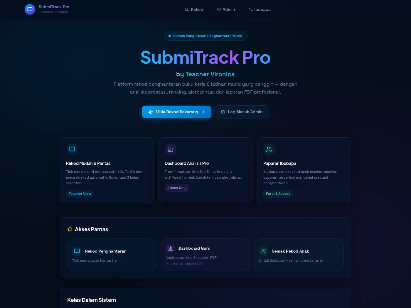 Work Submission Dashboard