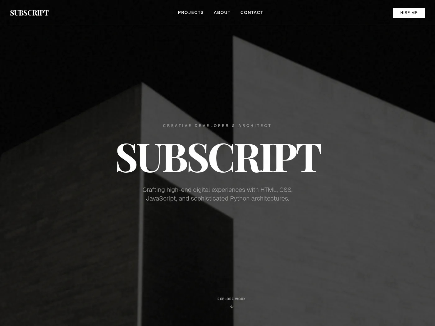 Subscript International Portfolio