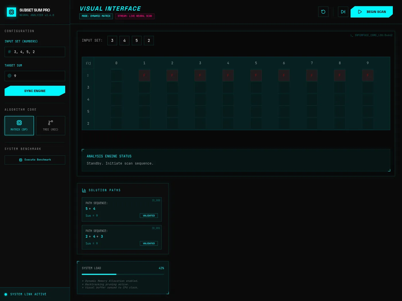 Subset Sum Analyzer Pro