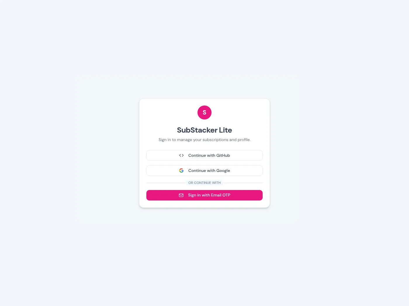 SubStacker Lite