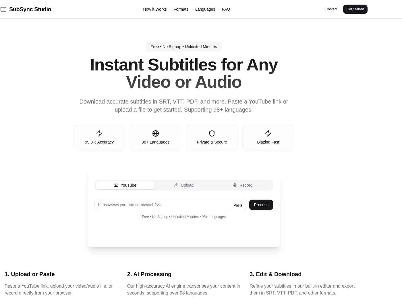 SubSync Studio
