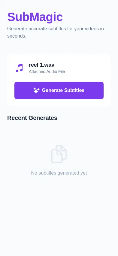 SubMagic Subtitles
