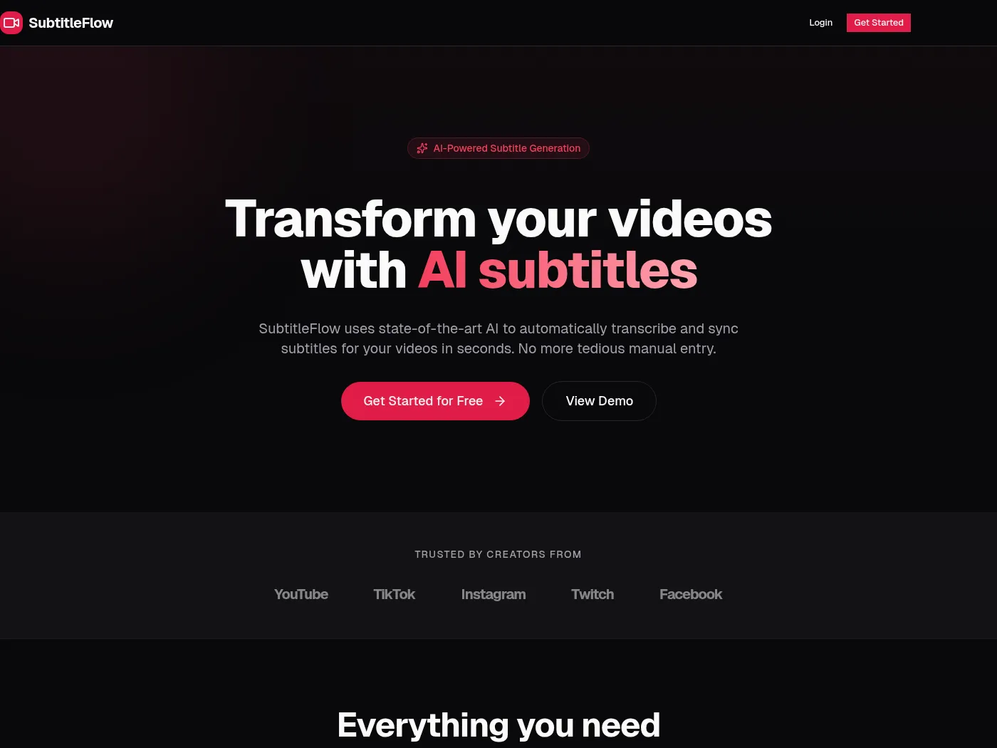 Subtitle Maker