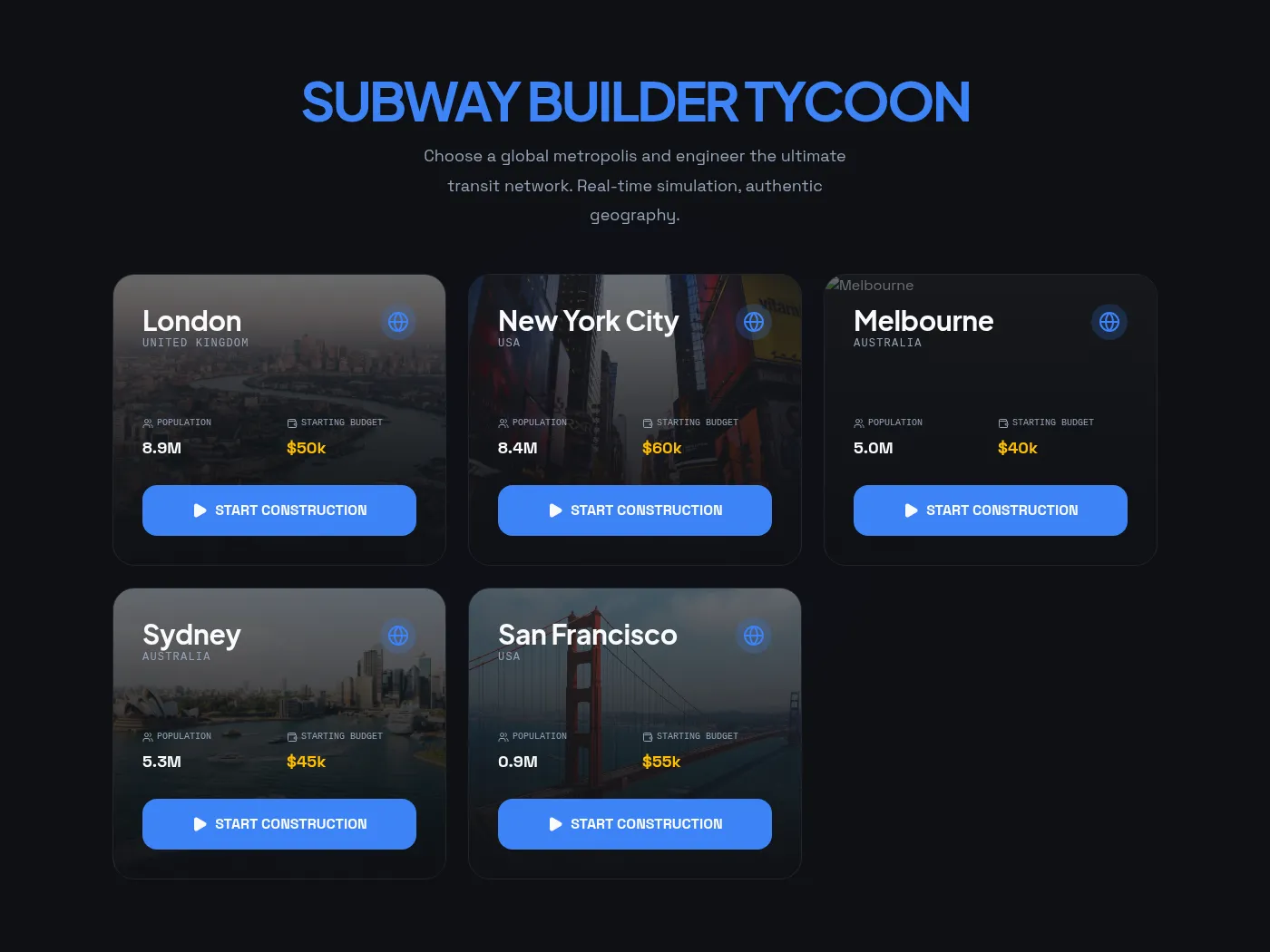 Subway Builder Tycoon