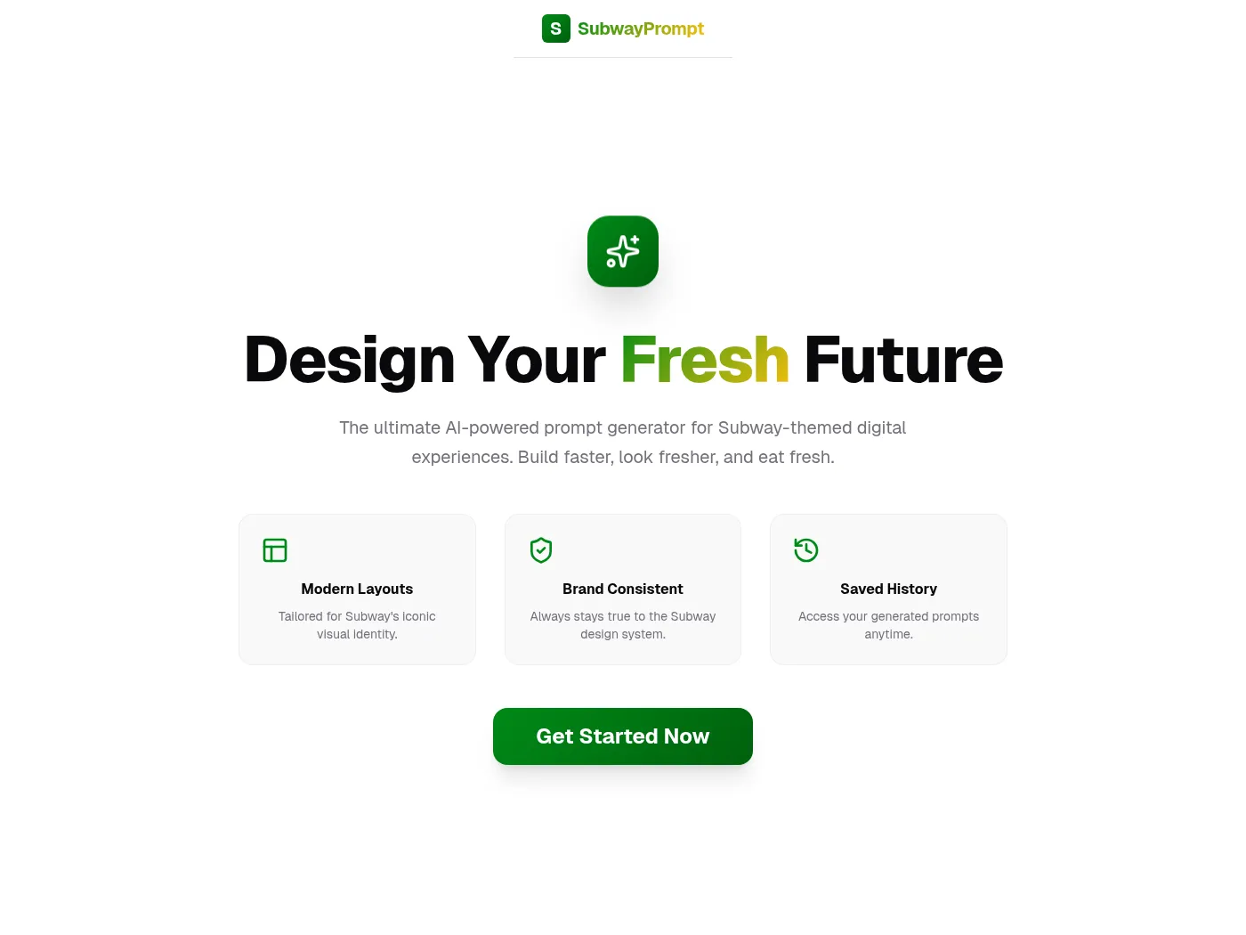 Subway Prompt Generator