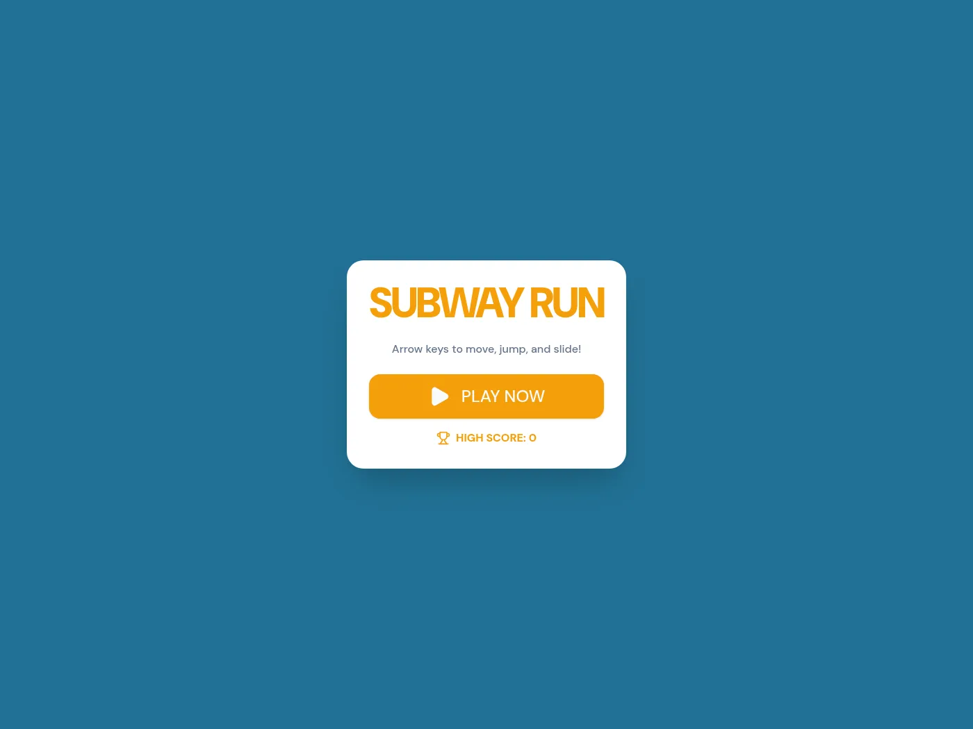 Subway Runner Clone