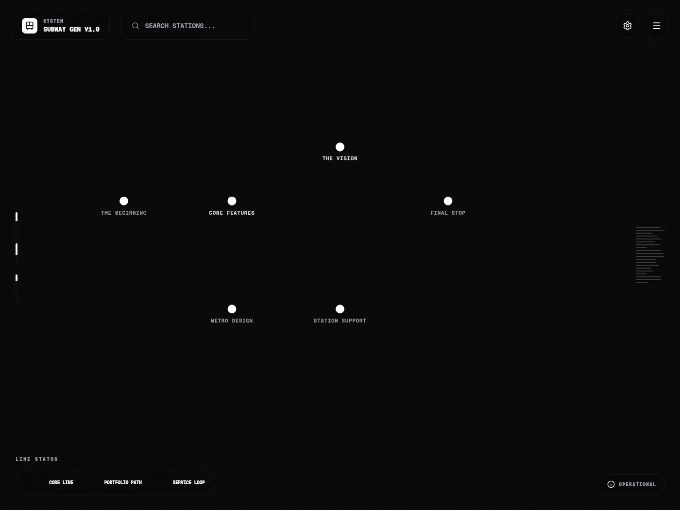 Subway Site Generator