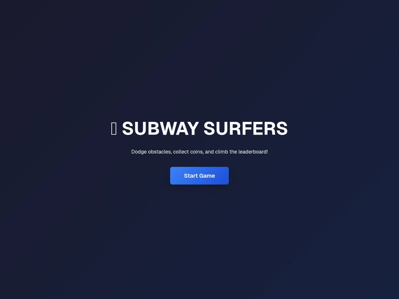 Subway Surfers Clone