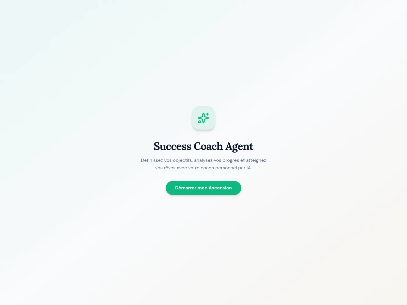 Success Coach Agent