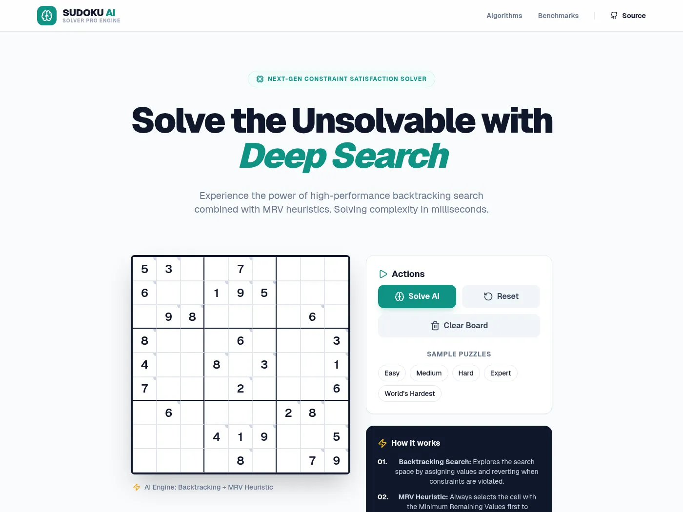 Sudoku AI Solver Pro