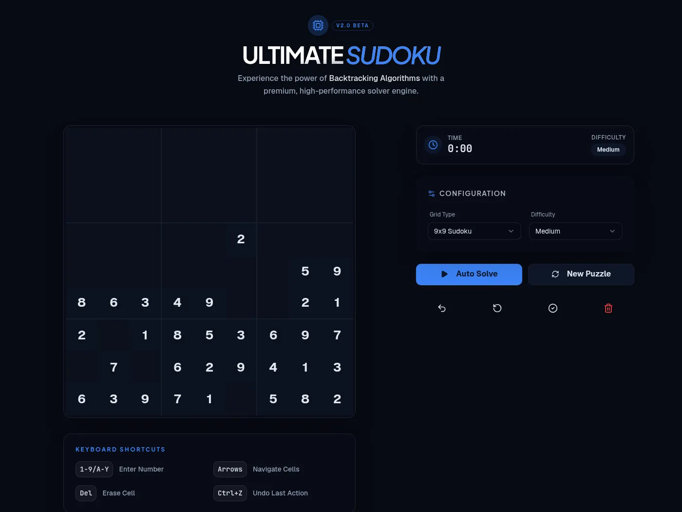 Ultimate Sudoku Solver