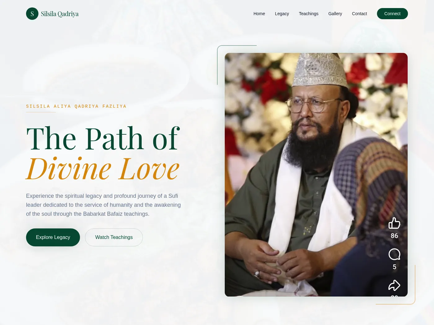 Sufi Leader Portfolio