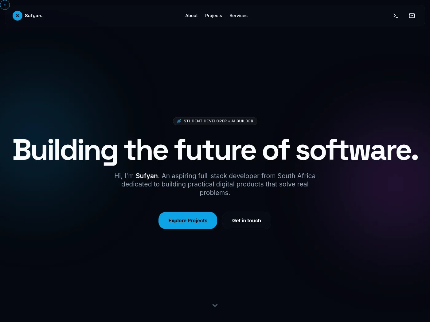 Sufyan Developer Portfolio