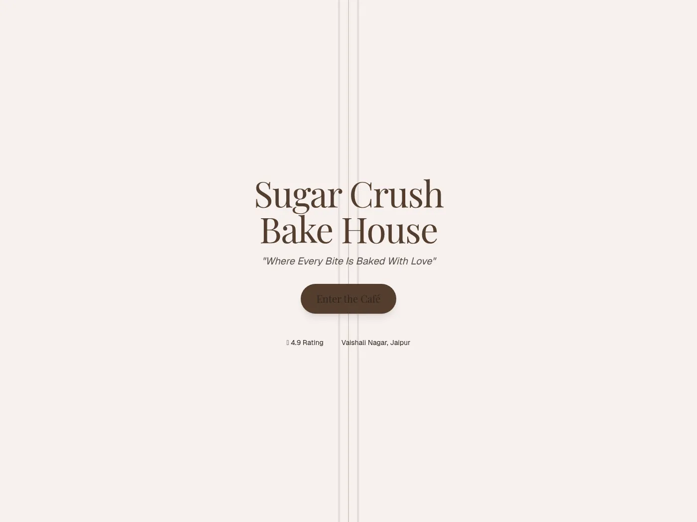 Sugar Crush Café Site