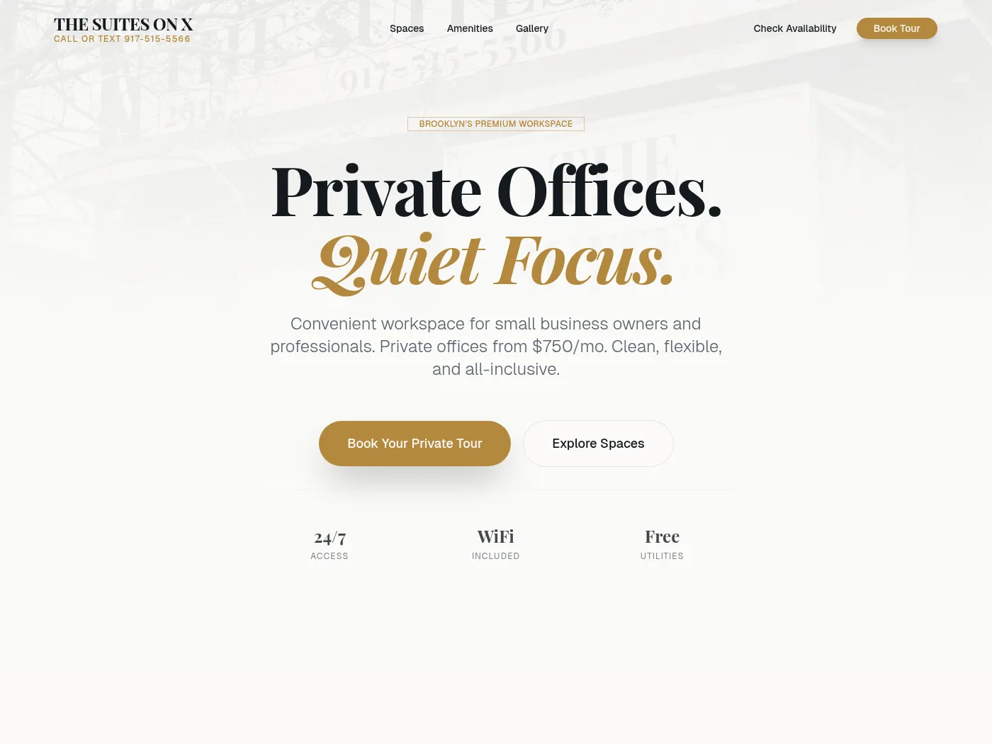 Suites on X Web UX