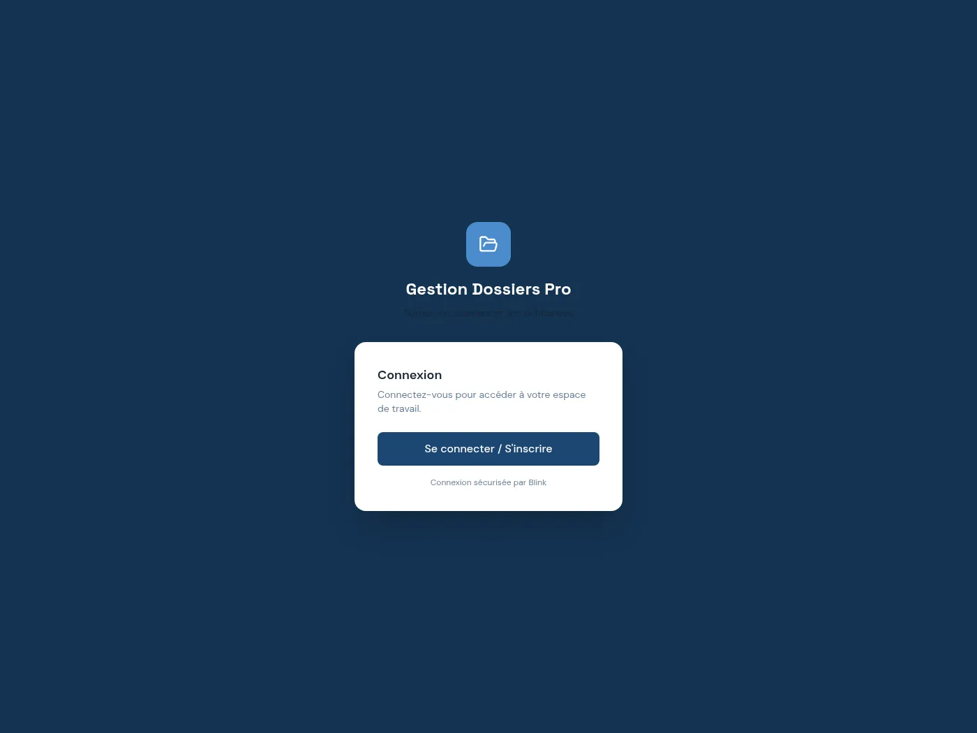 Gestion Dossiers Pro