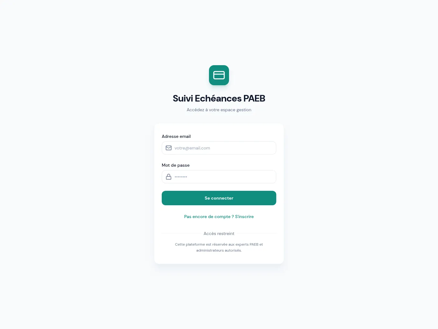 Suivi Echéances Crédit PME