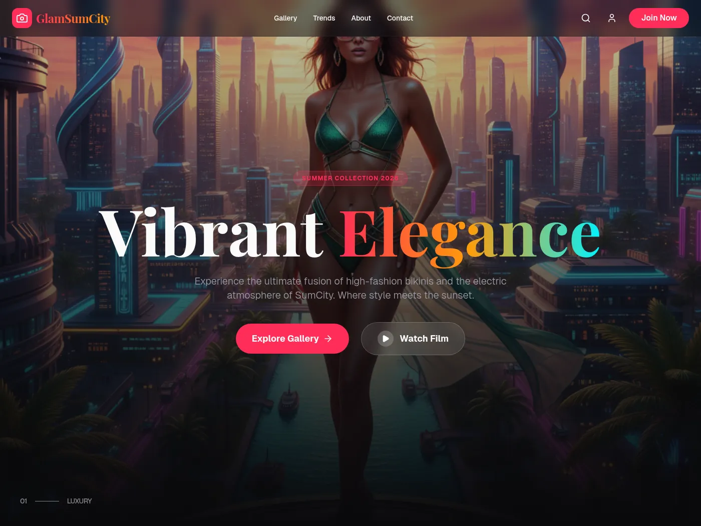 GlamSumCity Visual Gallery