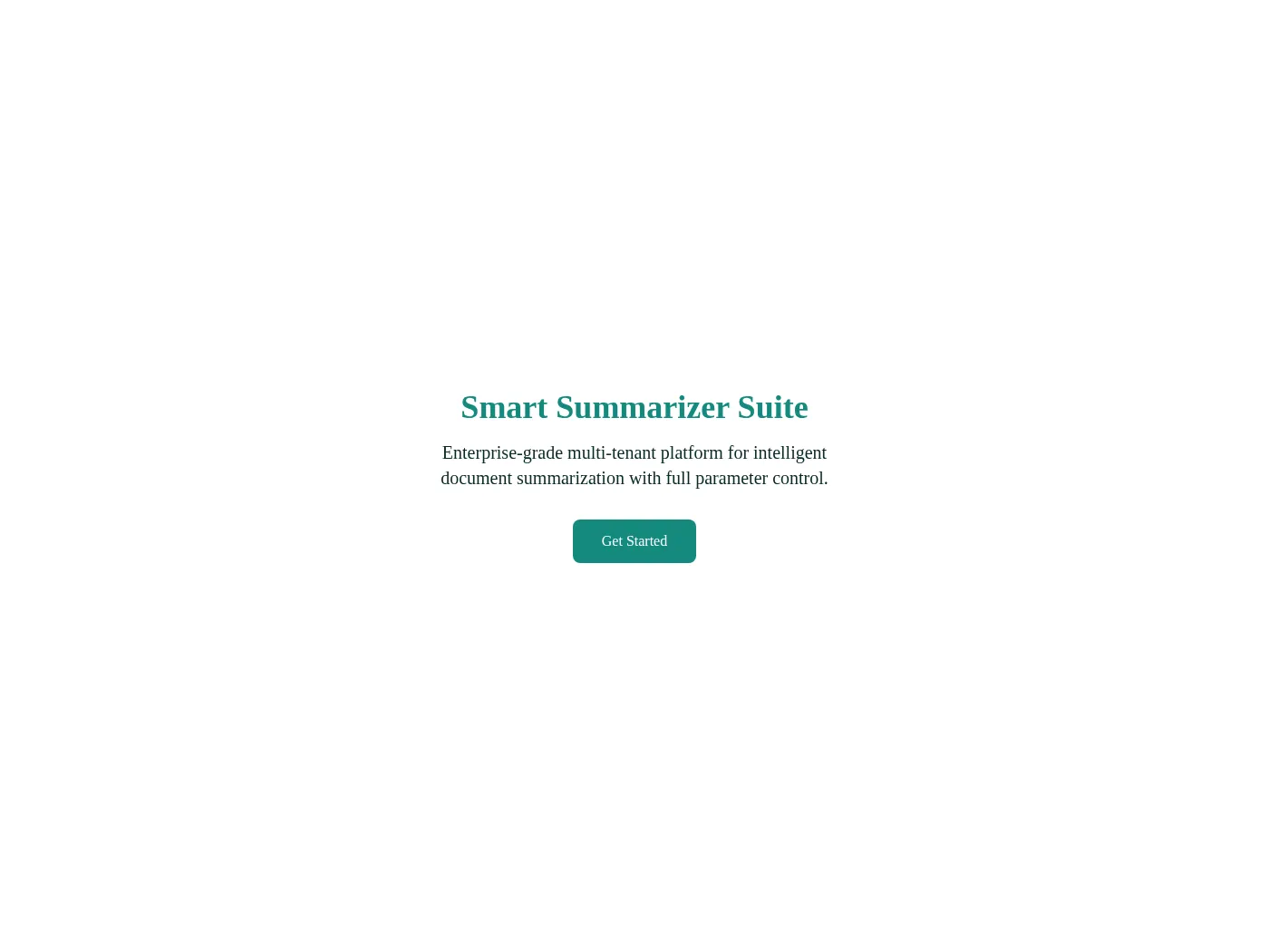 Smart Summarizer Suite