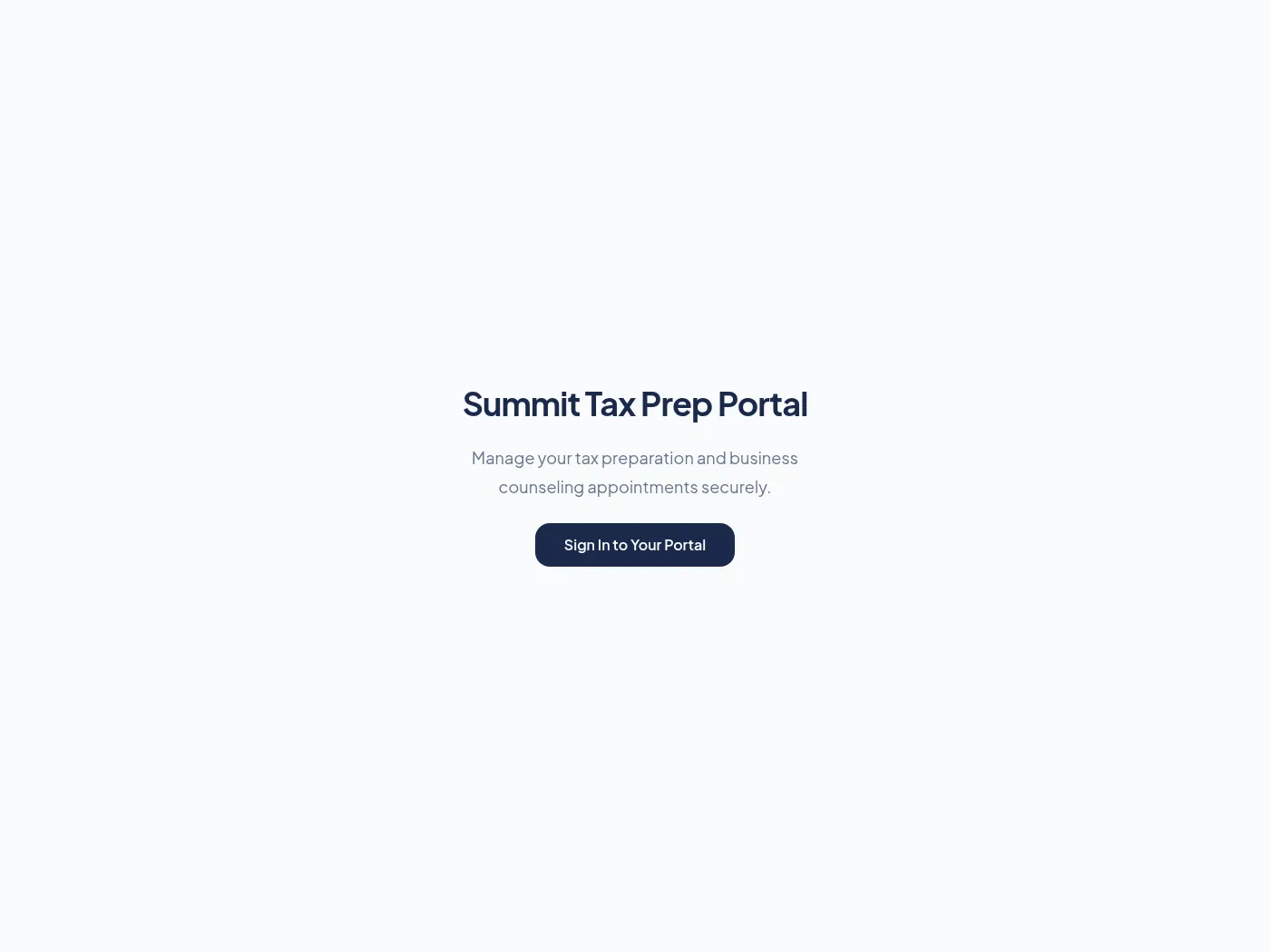 Summit Tax Prep Portal